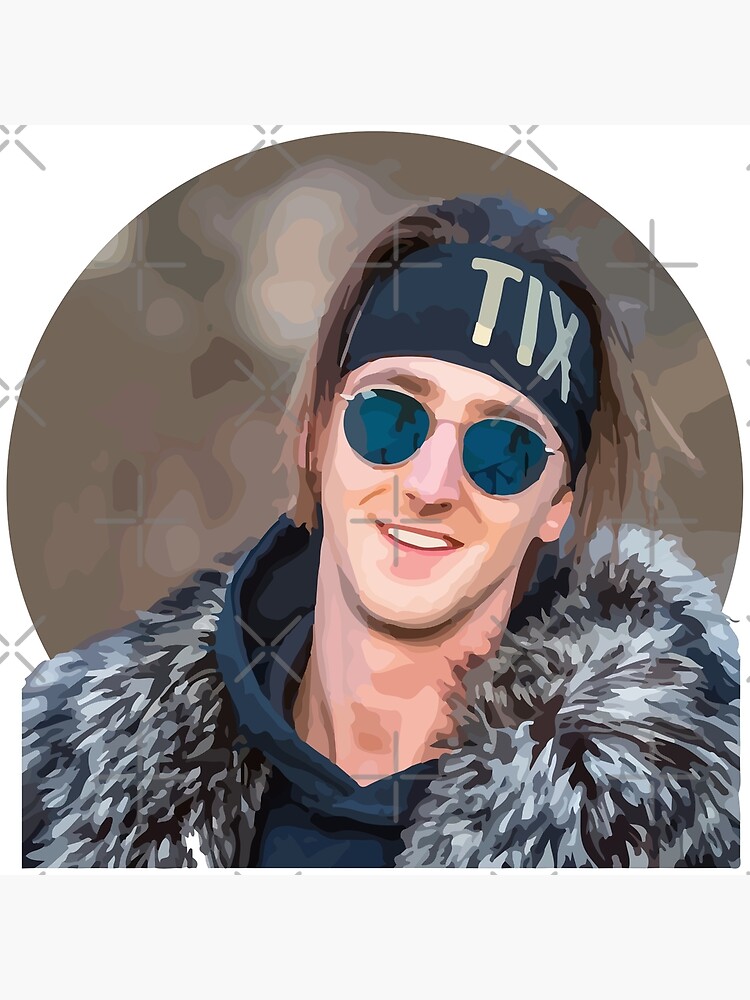 Tix illustration ,tix art Premium Matte Vertical Poster sold by ...