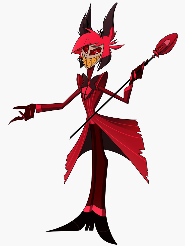 "Alastor" Sticker for Sale by Lizard-art | Redbubble