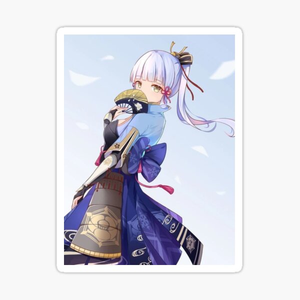 "Genshin Impact Ayaka (Art Design)" Sticker by Salahbouab2031 | Redbubble