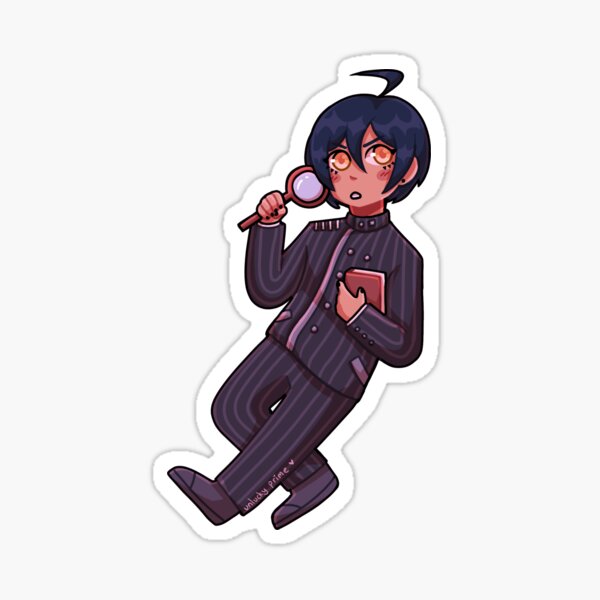 "Shuichi Saihara Chibi" Sticker for Sale by unlucky-art | Redbubble
