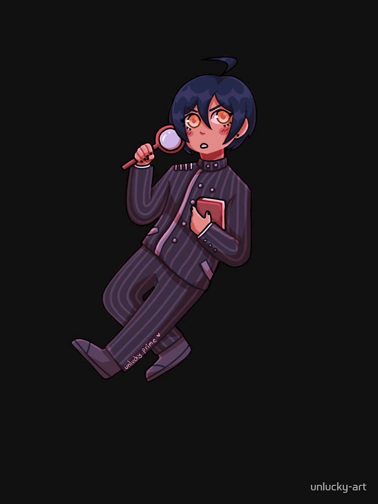 "Shuichi Saihara Chibi" T-shirt for Sale by unlucky-art | Redbubble ...