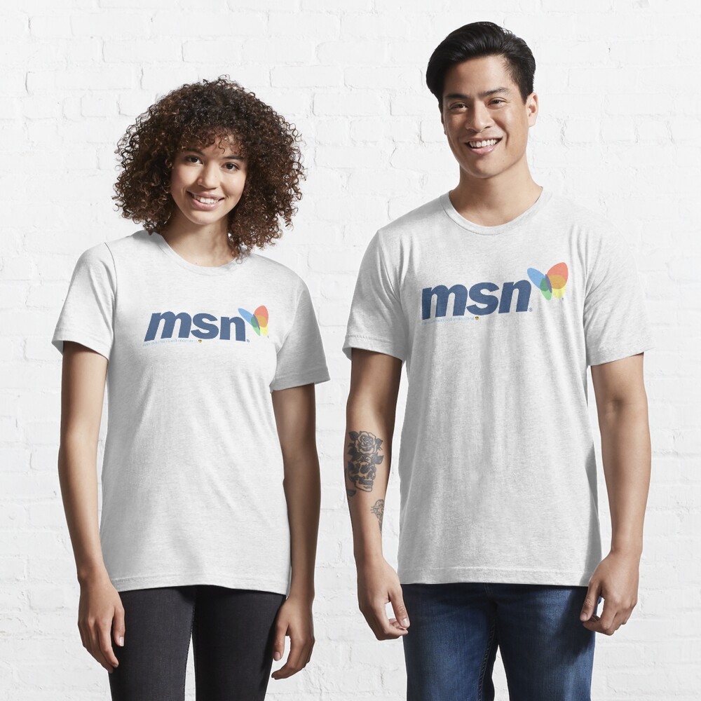 "Msn" T-shirt for Sale by lued | Redbubble | msn t-shirts - millennials ...