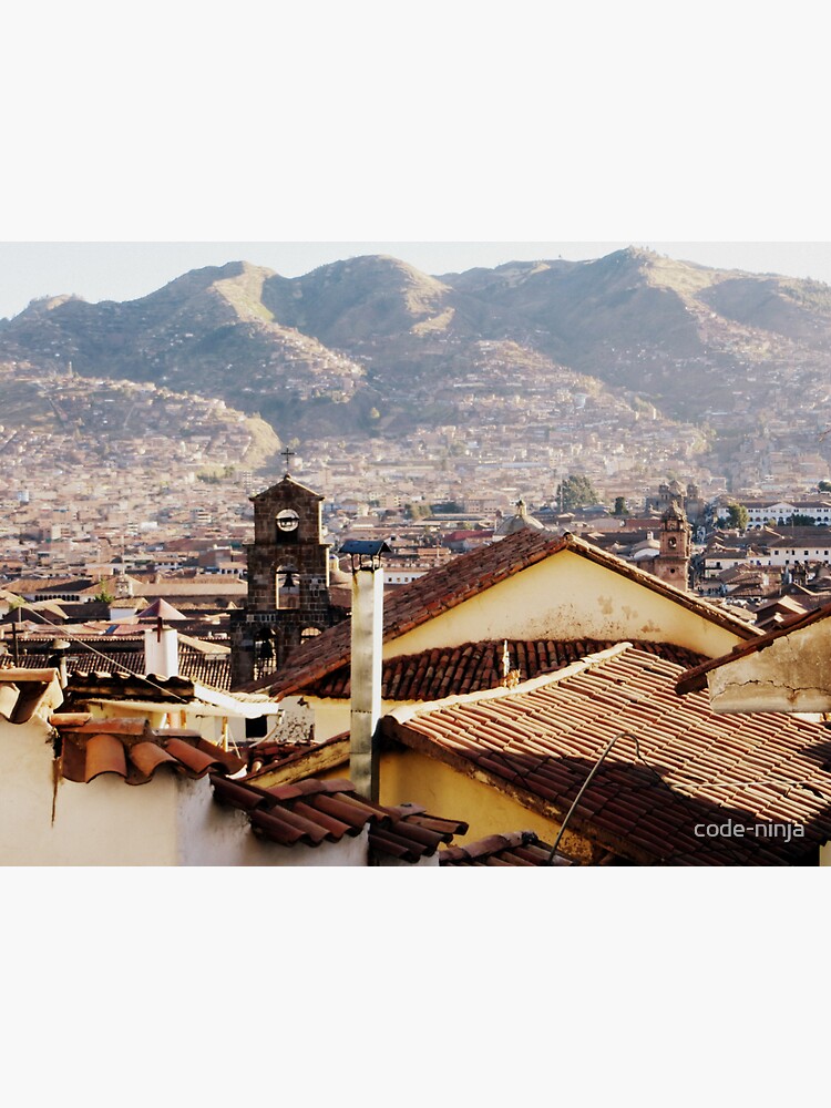 "Cusco Skyline" Sticker for Sale by code-ninja | Redbubble