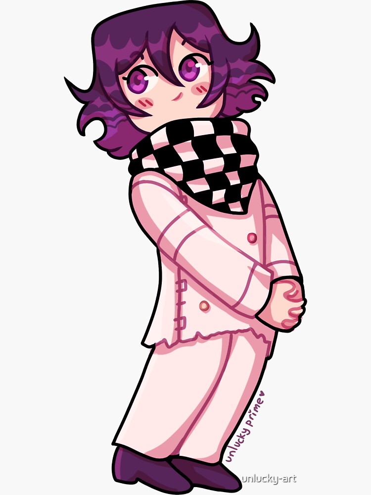 Pegatina «kokichi ouma chibi» de unlucky-art | Redbubble