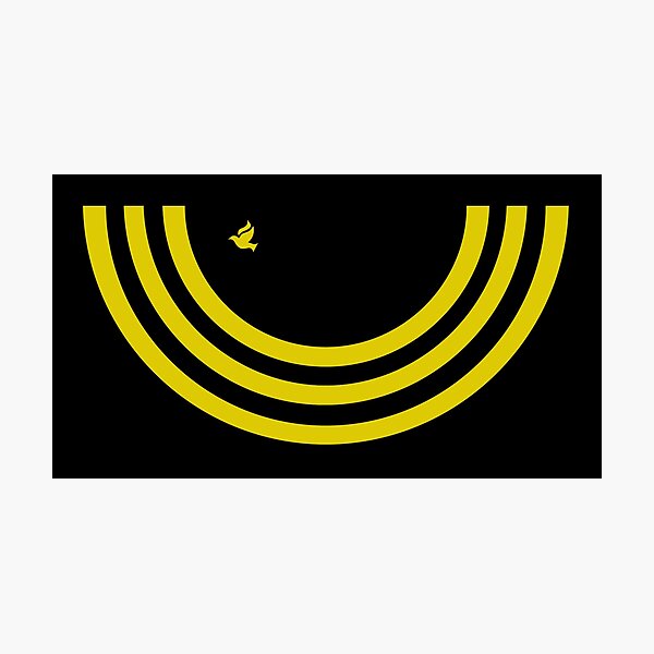 "Taxi Driver (모범택시) - Rainbow Taxi Logo (Yellow)" Photographic Print ...