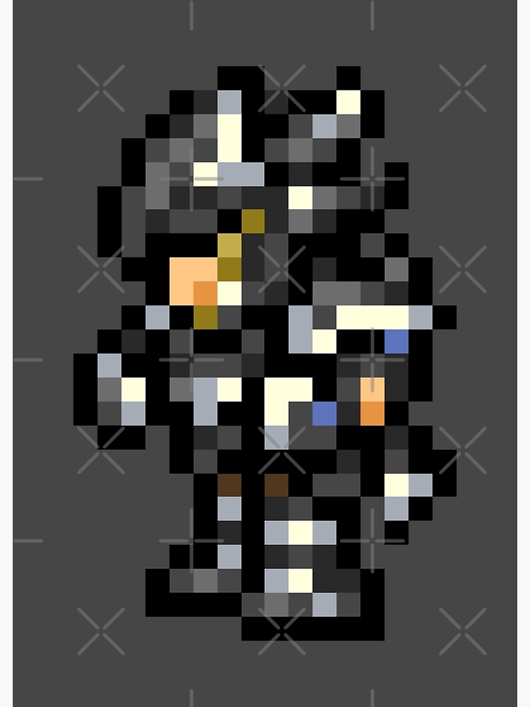 "Final Fantasy XIV - Estinien Sprite" Art Print by SpriteZone | Redbubble