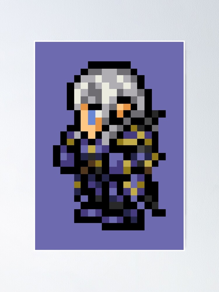 "Final Fantasy XIV - Estinien Sprite" Poster by SpriteZone | Redbubble