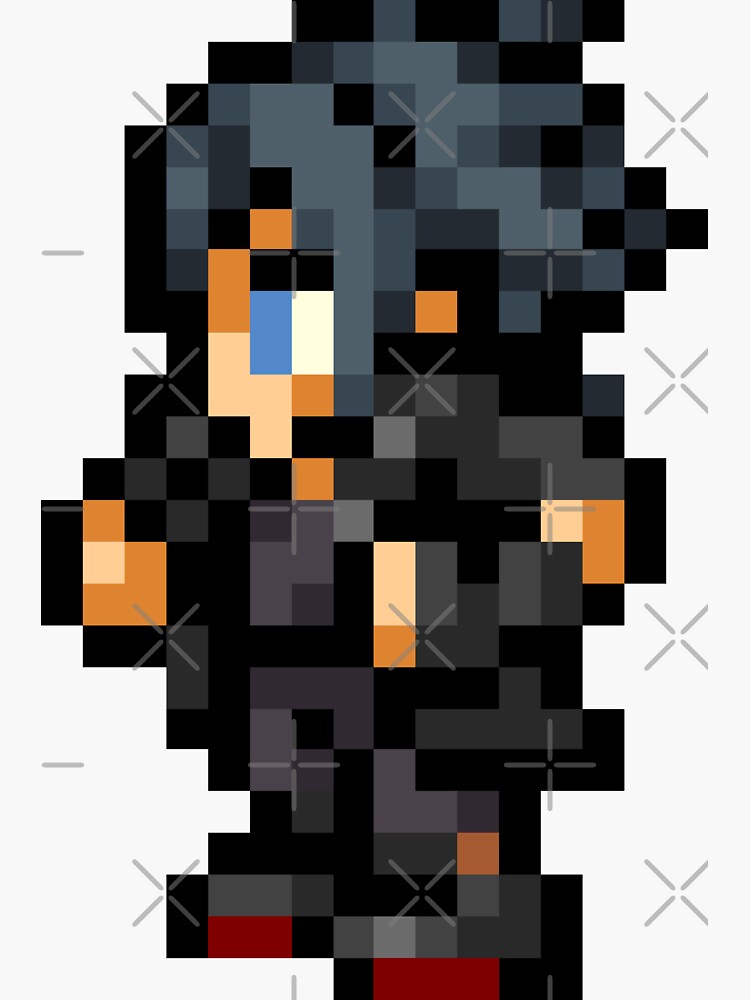 "Final Fantasy XV - Noctis Sprite" Sticker by SpriteZone | Redbubble