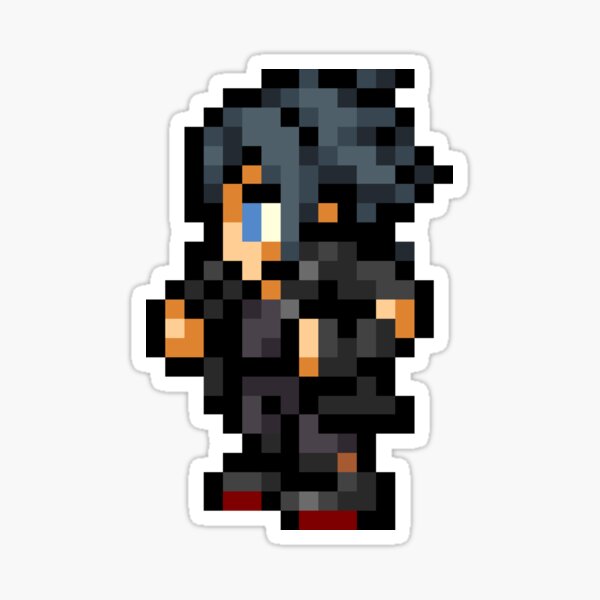 "Final Fantasy XV - Noctis Sprite" Sticker by SpriteZone | Redbubble