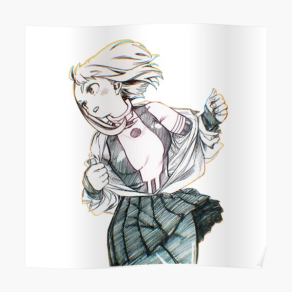 "Edited Ochako Uraraka Manga Panel" Poster by AlexsArtSpace | Redbubble