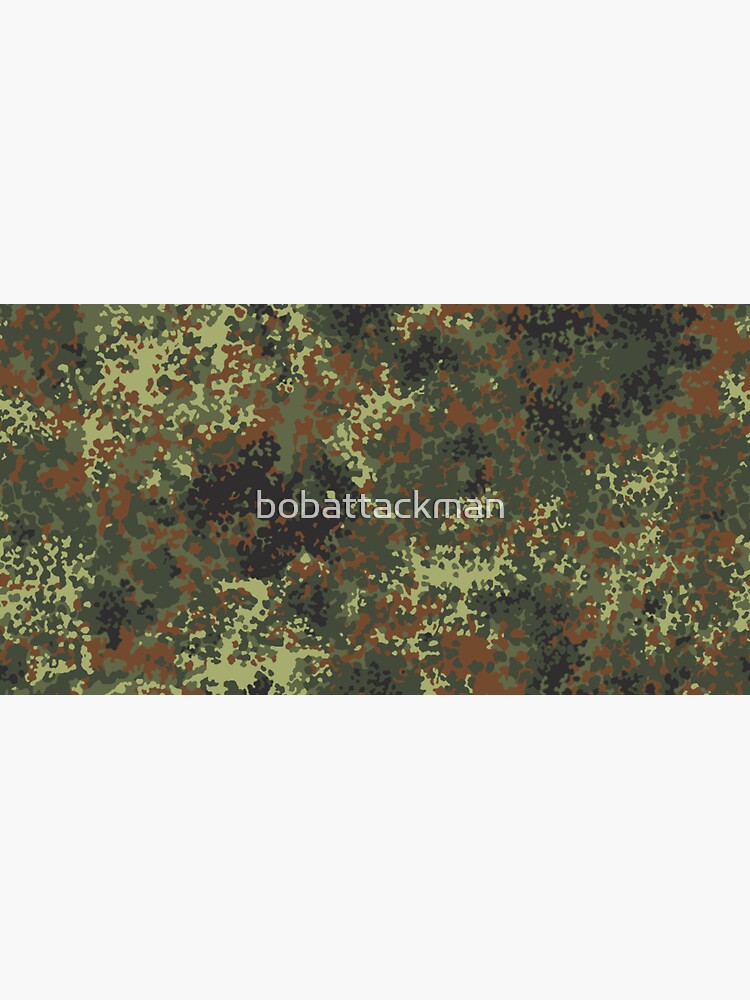 "Flecktarn Camo" Sticker by bobattackman | Redbubble