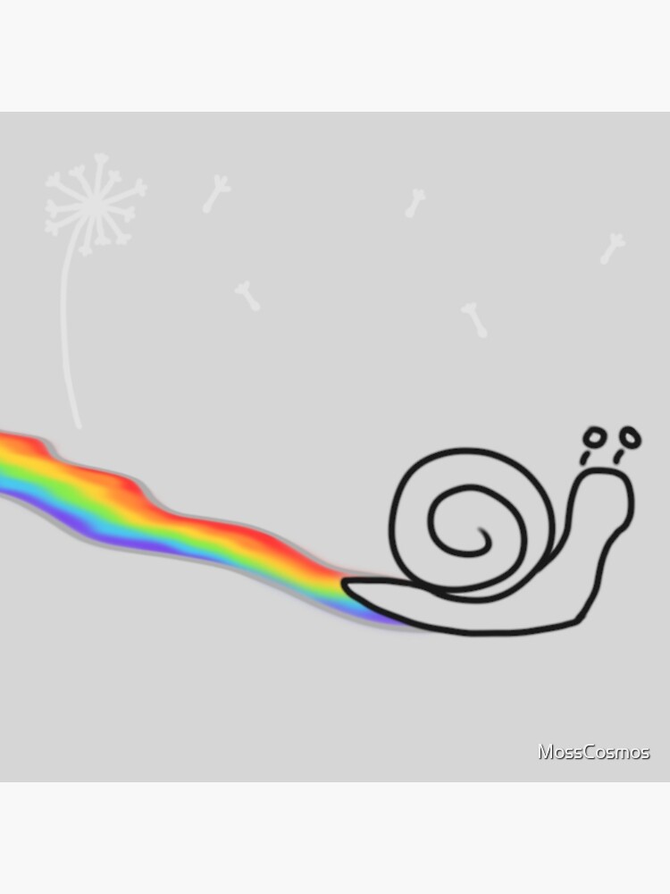 "Snail Trails side A album cover" Sticker for Sale by MossCosmos ...