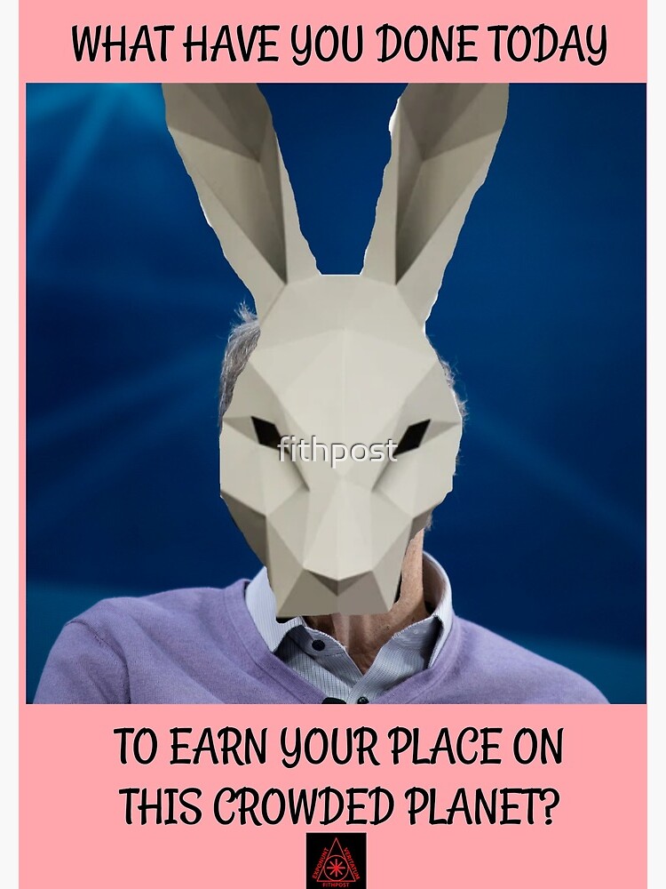 "Dr. Rabbit" Spiral Notebook by fithpost | Redbubble