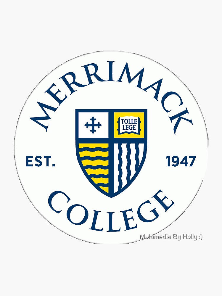 "merrimack warriors" Sticker for Sale by Multimedia By Holly :) | Redbubble