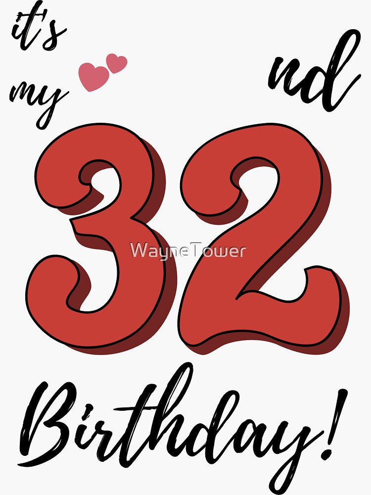 32 Birthday Quotes Happy 32nd Birthday GIFs | Tenor
