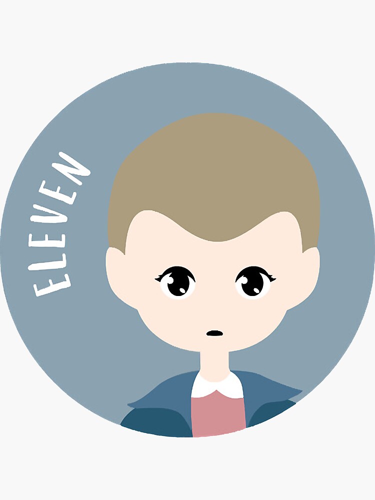 "Eleven" Sticker by kOctober | Redbubble