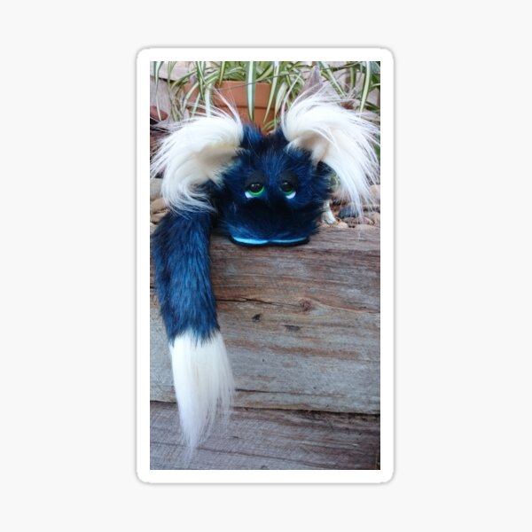 "Fox Cat Gonk,with the sleepy eyes,and the longest tail" Sticker by ...