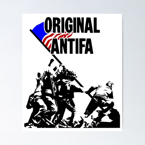 "Original Antifa" Poster for Sale by GdLkngCrps | Redbubble