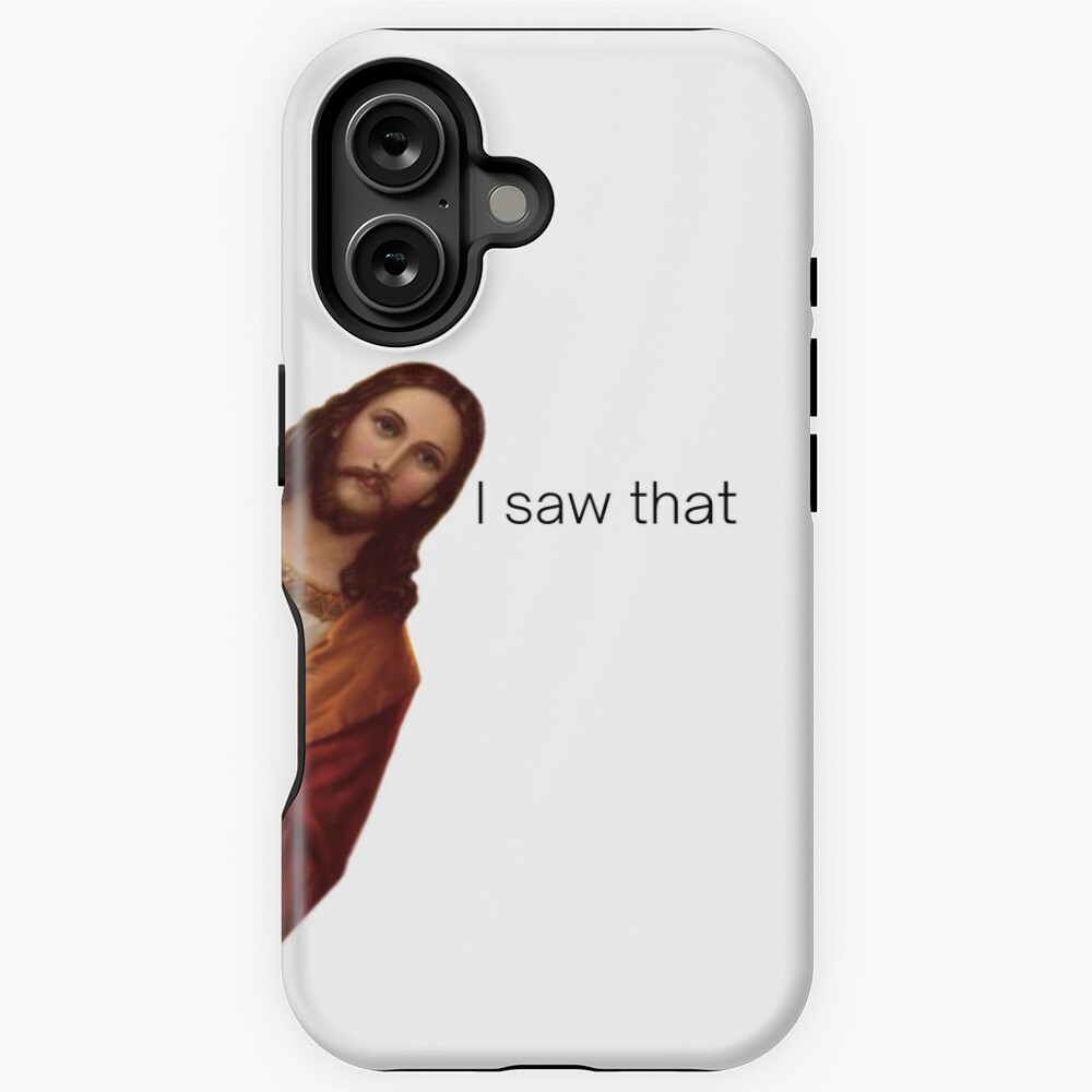 "Jesus I Saw That Meme - Funny Meme Design" Greeting Card by Trndii ...