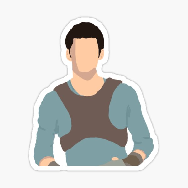 "Maze Runner Thomas Faceless drawing" Sticker for Sale by Gia4life542 ...