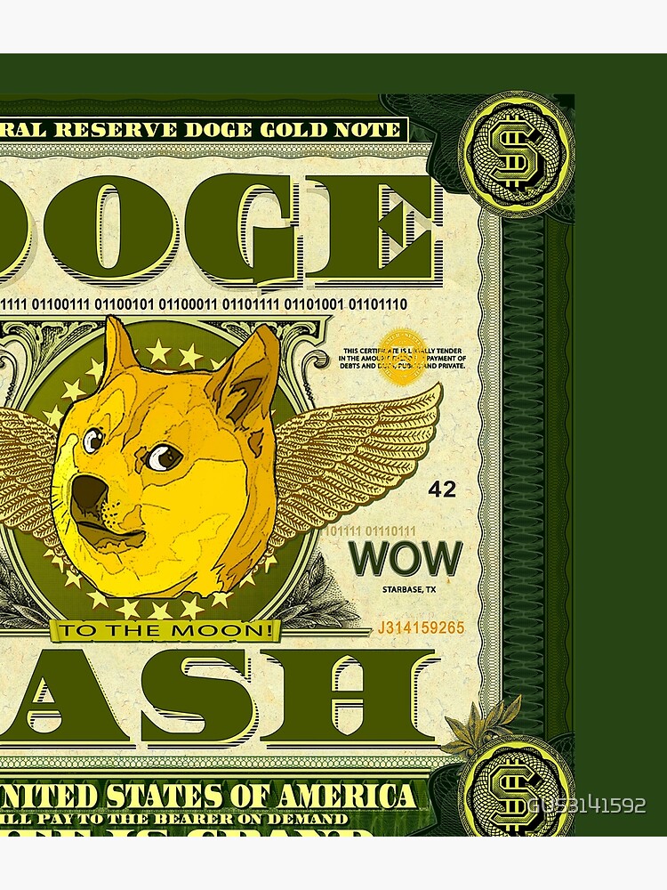 "Doge Cash - 42" Backpack for Sale by GUS3141592 | Redbubble