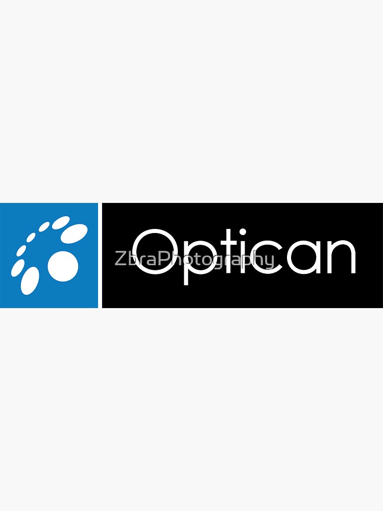 "Optican" Sticker for Sale by ZbraPhotography | Redbubble