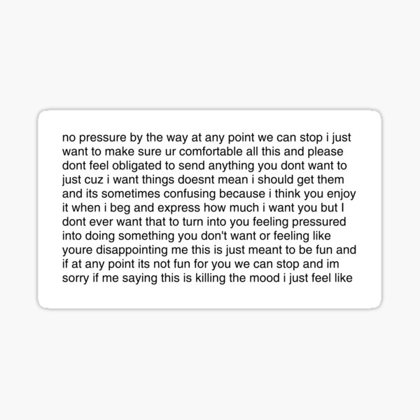 "Bo Burnham No Pressure BTW" Sticker for Sale by art-by-gui | Redbubble