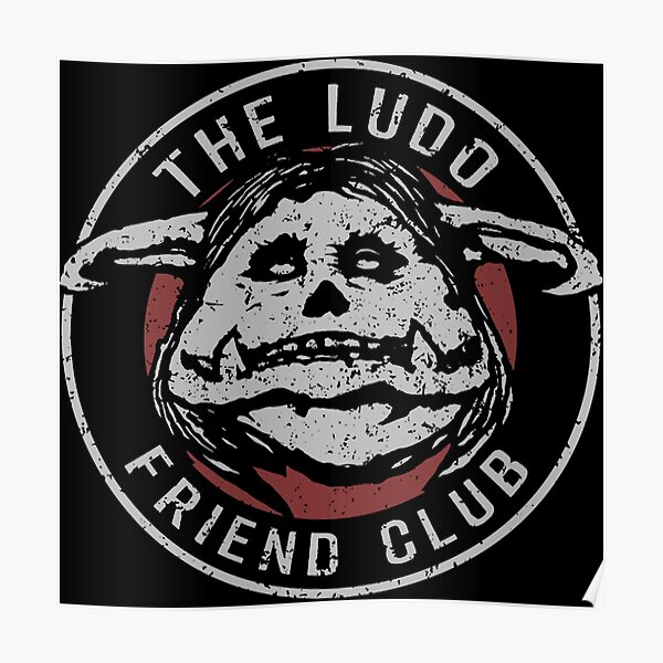 ""THE LUDO FRIEND CLUB" T-Shirt" Poster for Sale by emthatlong57 ...