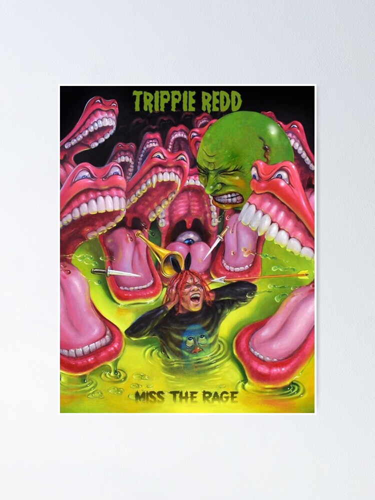 Póster «/ Póster Portada de Miss The Rage Art» de Derrickhatfield ...