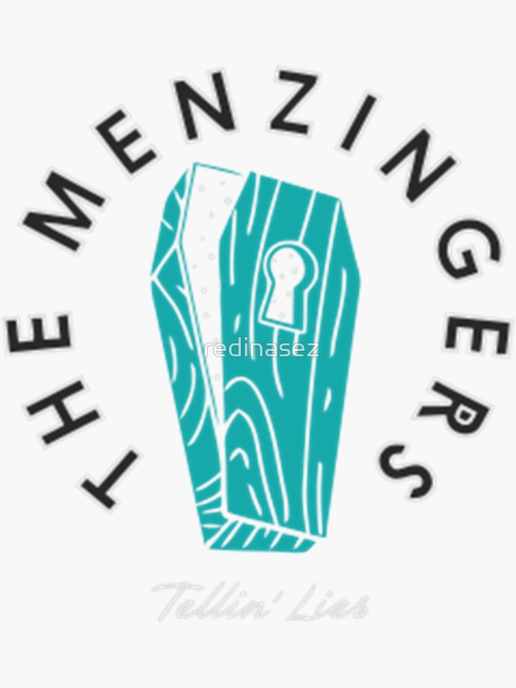 "menzingers" Sticker for Sale by redinasez | Redbubble