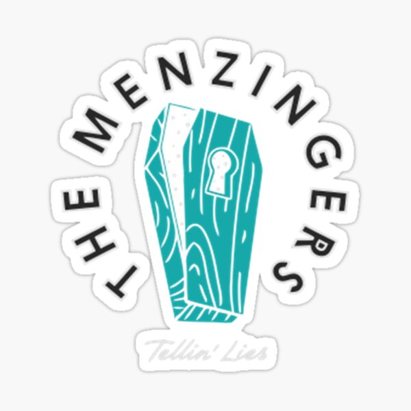 "menzingers" Sticker for Sale by redinasez | Redbubble