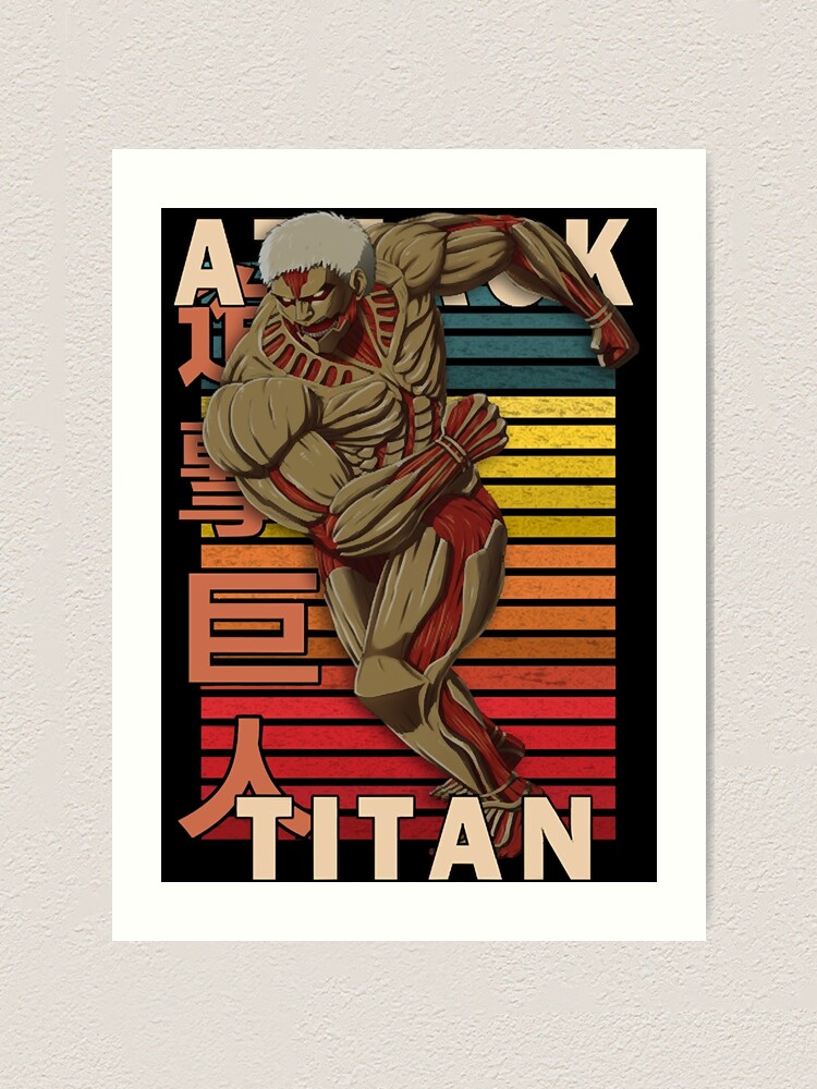"Reiner Braun Titan Form Attack On Titan [ The Armored Titan] Armored ...