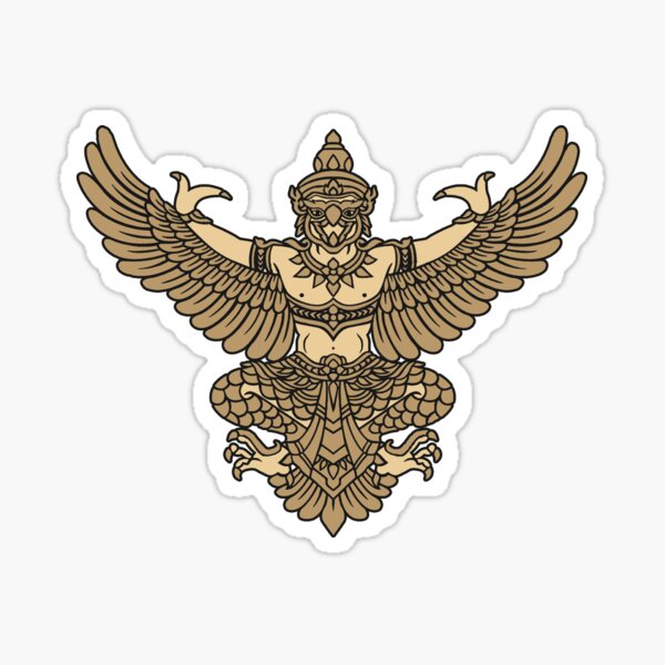 "The Garuda" Sticker by KewaleeTee | Redbubble