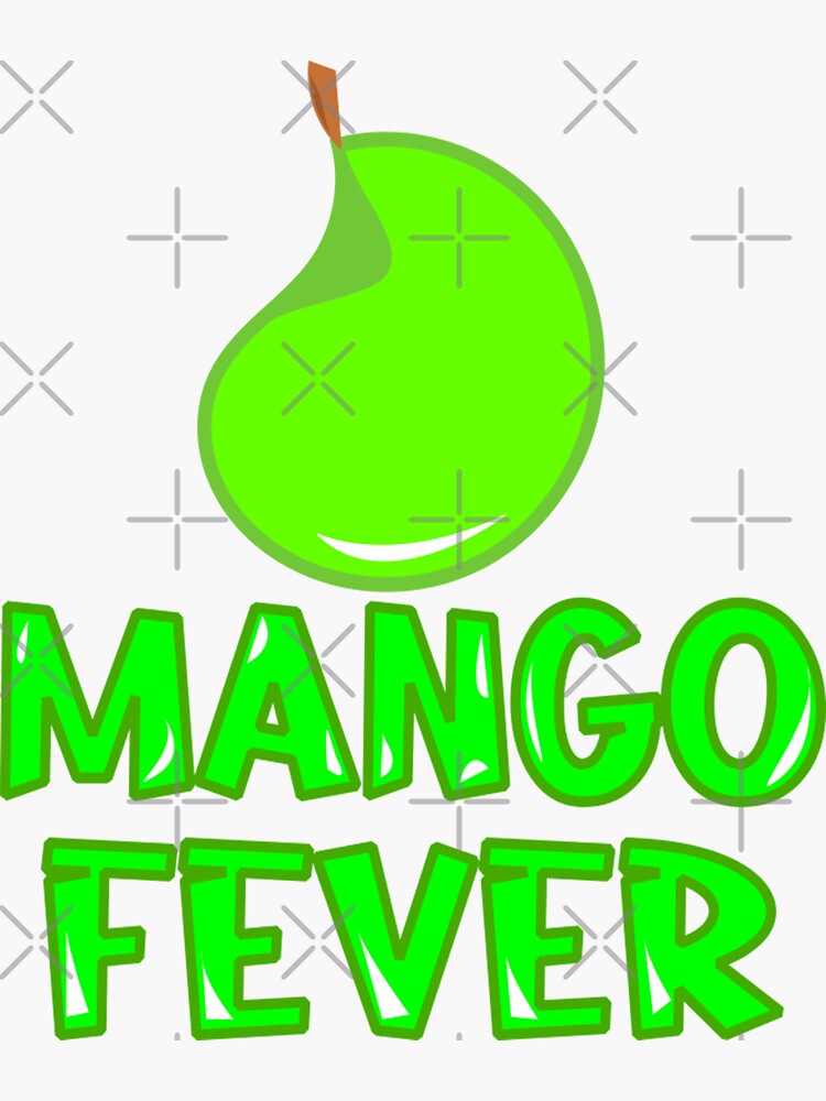 "Mango Fever" Sticker for Sale by UlaFine | Redbubble
