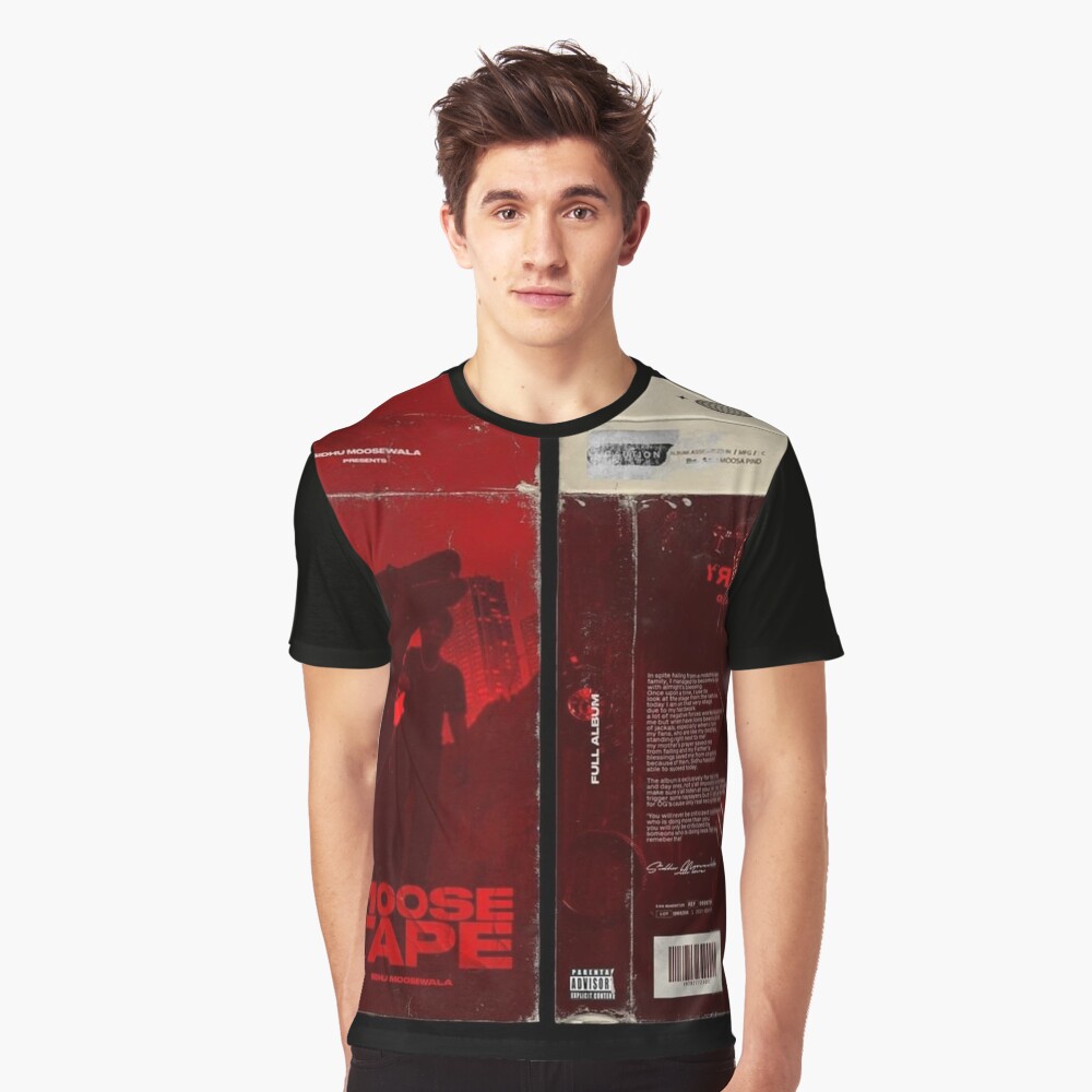 "Sidhu Moosewala Moosetape Cover Sticker" T-shirt for Sale by ...