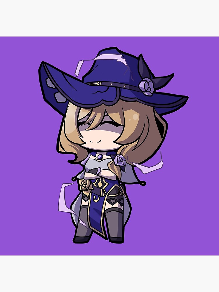 "Chibi Lisa - Genshin Impact" Photographic Print by MangaXai | Redbubble