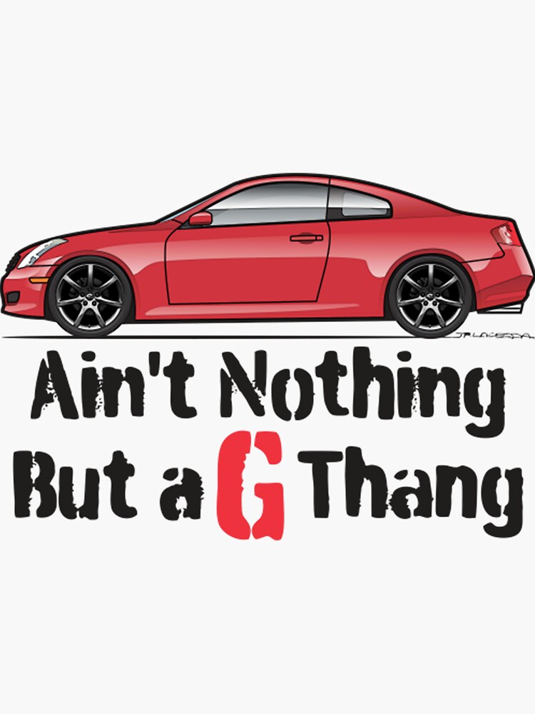 "G35 " Sticker by DaciasDesignsLL | Redbubble