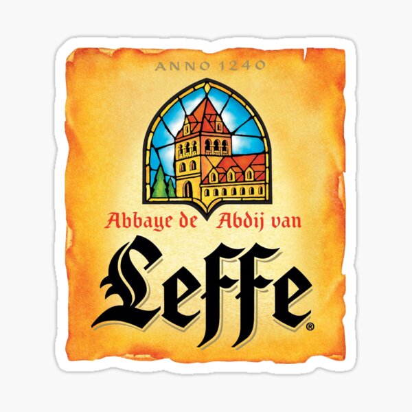 "Amazing Leffe Blonde Logo" Sticker by afril098 | Redbubble