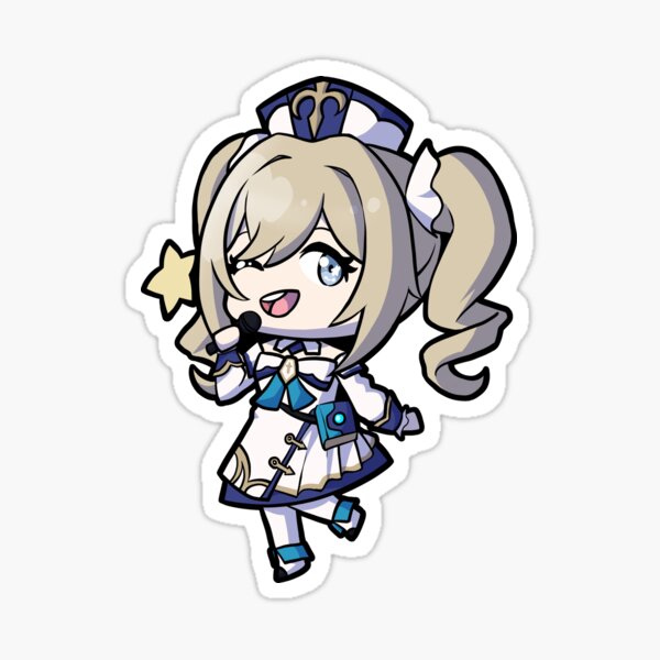 "Chibi Barbara - Genshin Impact" Sticker for Sale by MangaXai | Redbubble