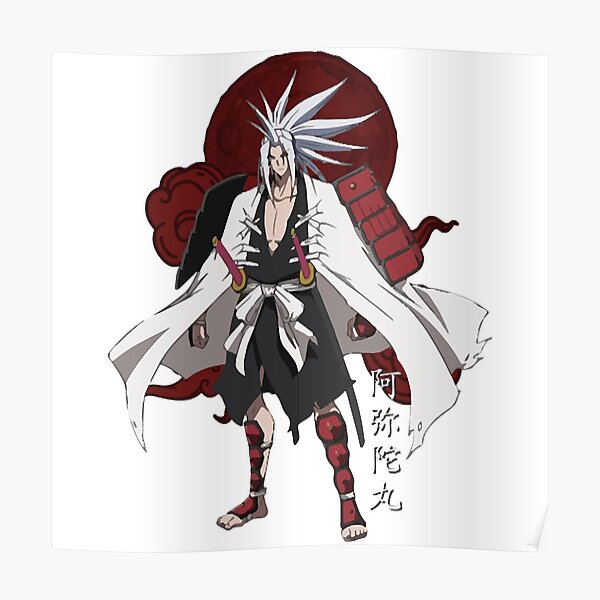 "Amidamaru Spirit - Shaman King " Poster by RomanPiche | Redbubble