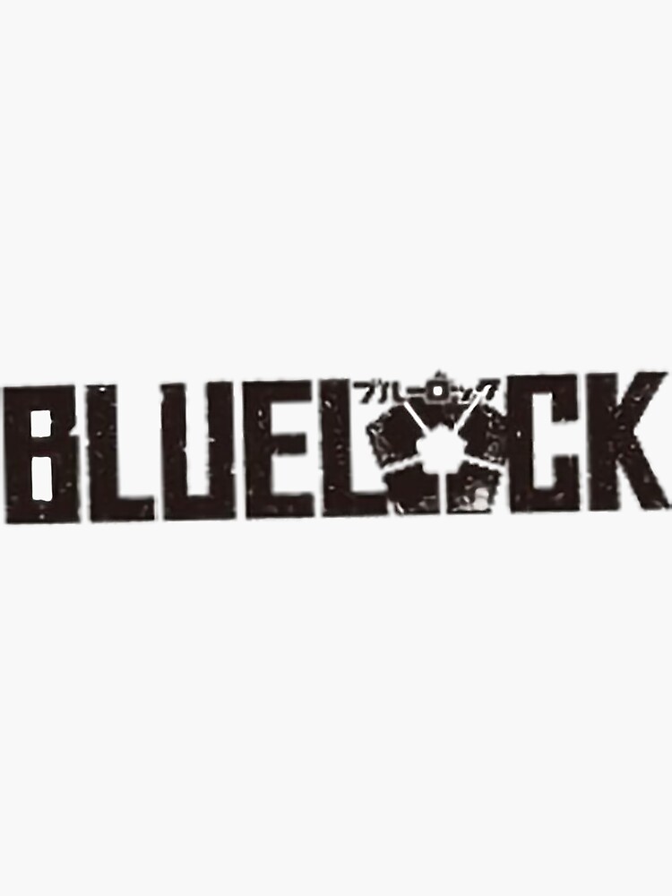 "Blue lock" Sticker for Sale by Yoyoway | Redbubble