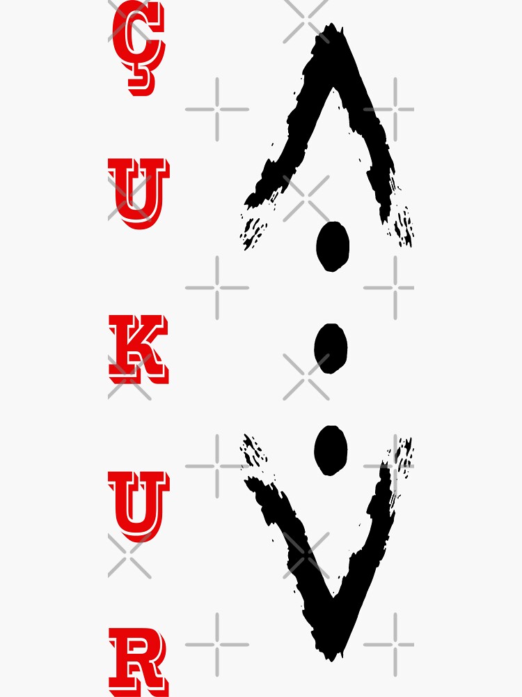 " Çukur logo" Sticker for Sale by EveryThinkArt | Redbubble