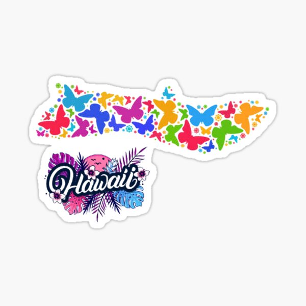 "Molokai" Sticker by IshitaPoint | Redbubble