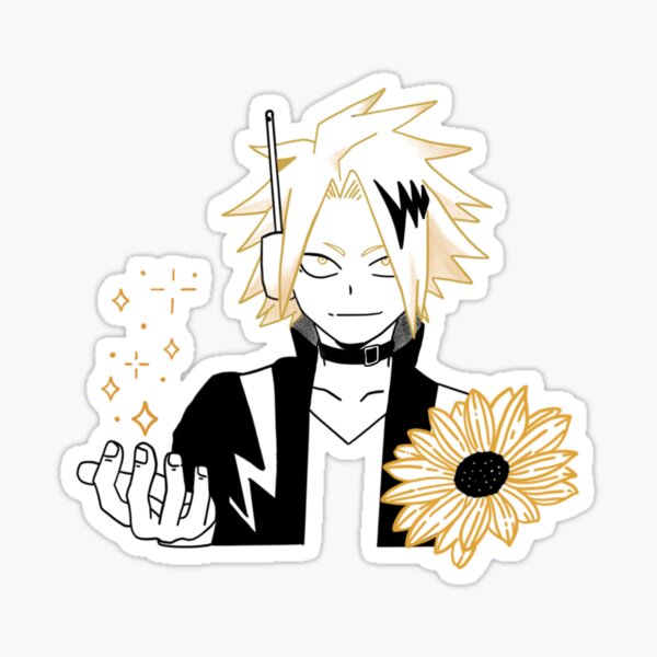 "Denki kaminari" Sticker for Sale by Bongbongpatt | Redbubble