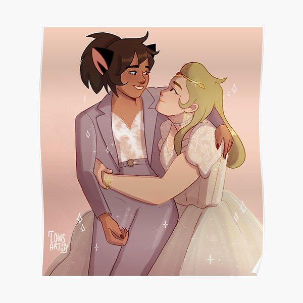 "Catradora drawing" Poster by Lowsart | Redbubble