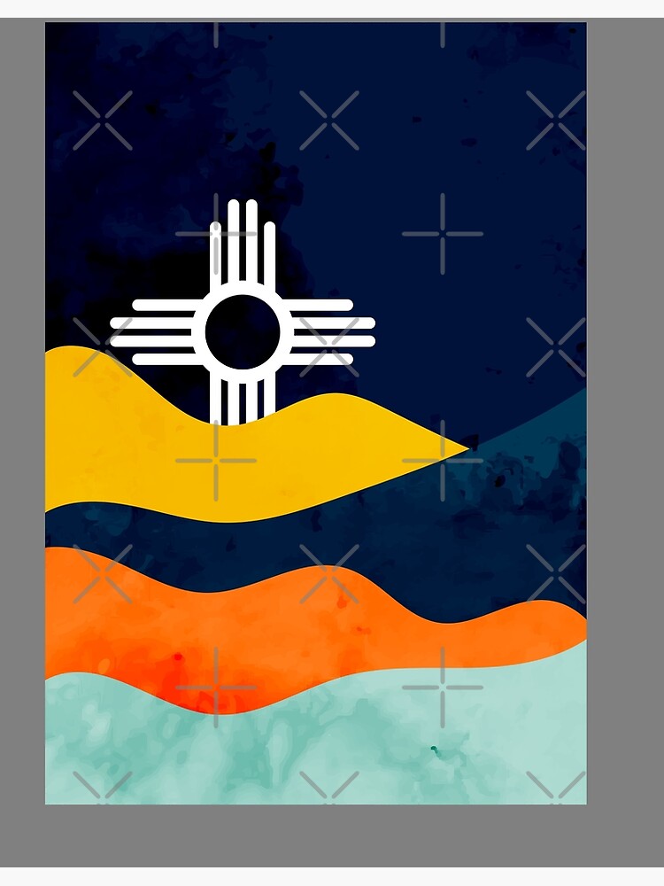 "Zia Mountain - New Mexico Sandia Mountains - Mountains Zia symbol ...