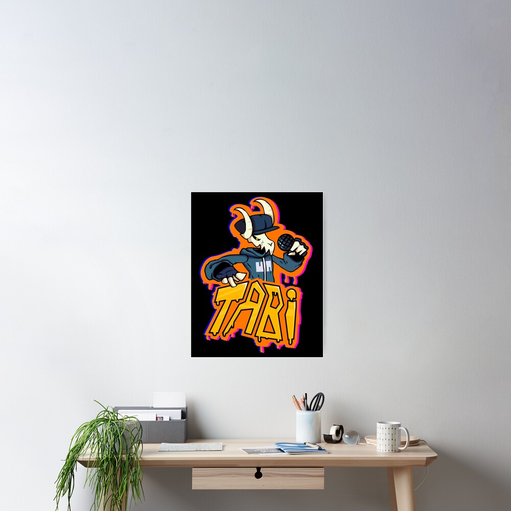 "Tabi FNF mod character" Poster by AbrekArt | Redbubble