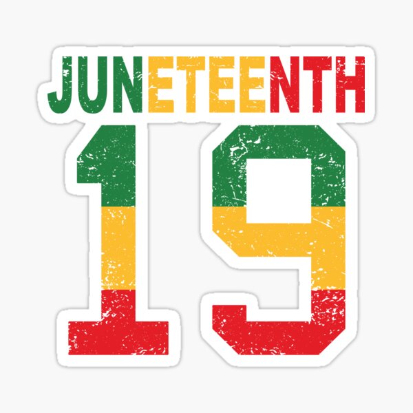 "Juneteenth Ancestors Black Pride African American 19th June" Sticker ...