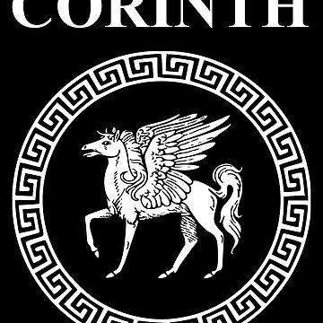 "Corinth Ancient Greek City State Polis Symbol" Poster for Sale by ...