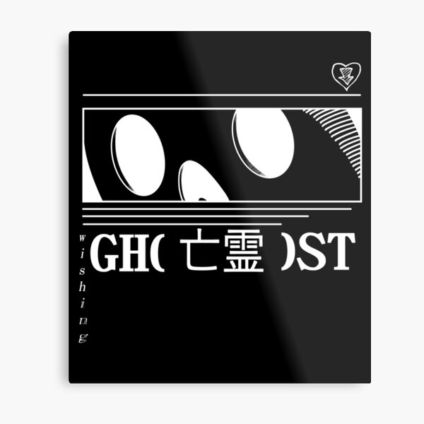 "Inverted Ghost Aesthetic" Metal Print for Sale by Wish-With-Ghost ...